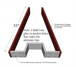 Pottery Barn Kids Inspired: How to Build a Letter A Bookshelf