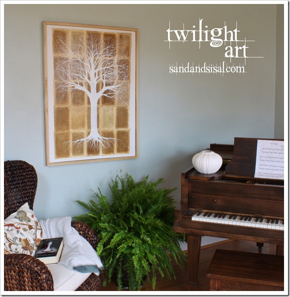Inspiration file: Tree of Life Painting Twilight Tree Art