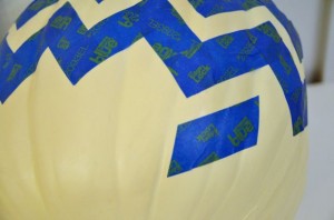 How to Paint Chevron, Plaid, and Argyle Pumpkins