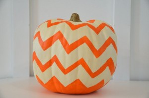 How to Paint Chevron, Plaid, and Argyle Pumpkins