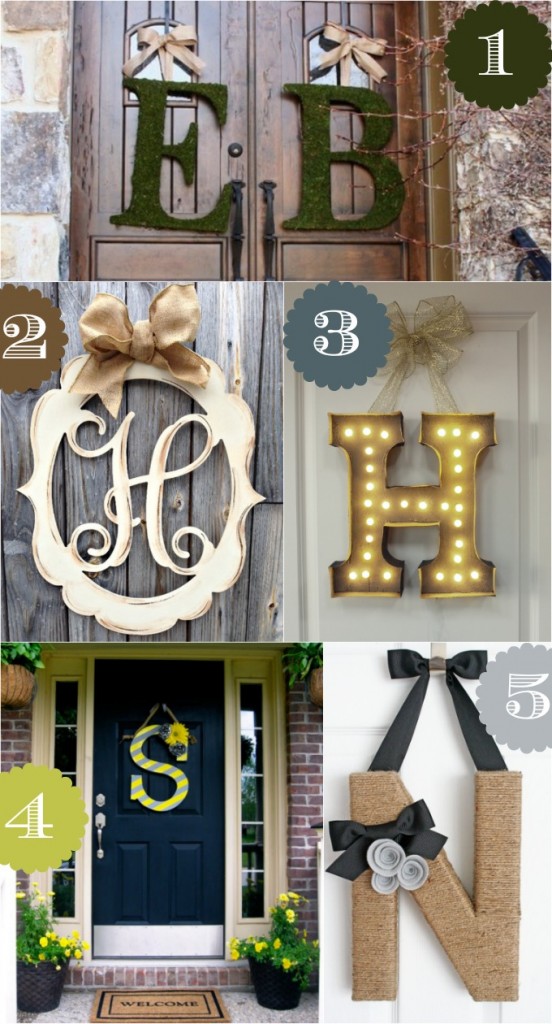 36 Creative Front Door Decor Ideas {not a wreath}