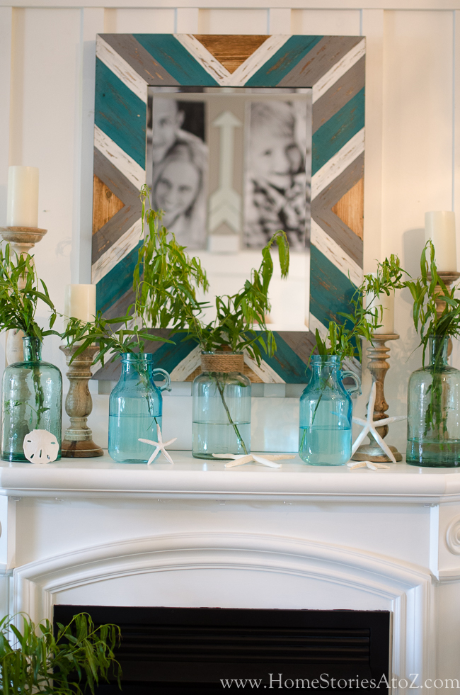 Refresh Your Mantel for Summer