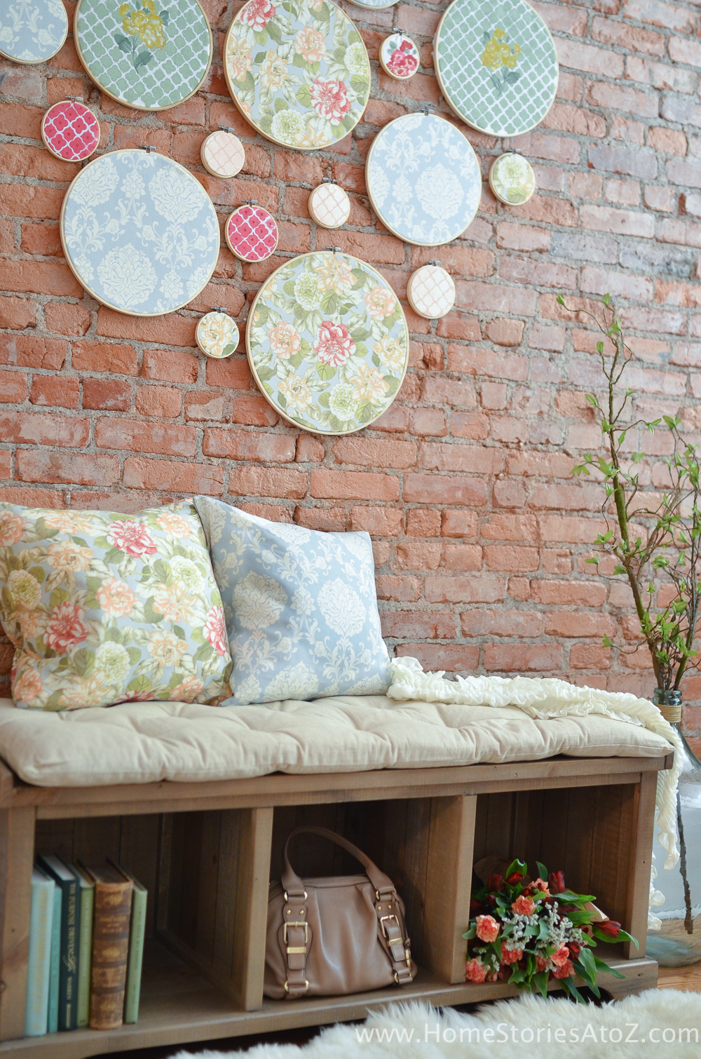 DIY Embroidery Hoop Wall Art