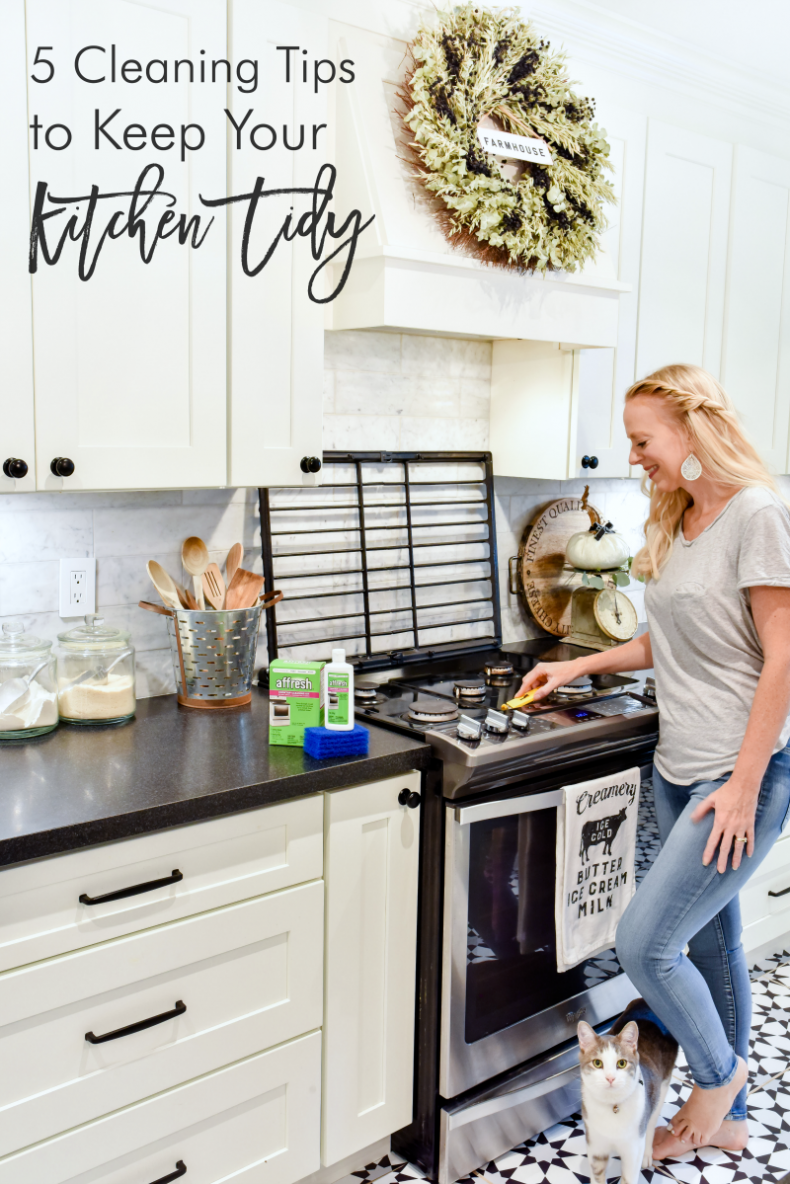 Fall Back into Routine: 5 Cleaning Tips to Keep Your Kitchen Tidy