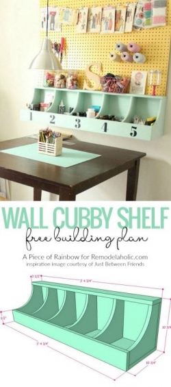 Get Organized: 11 DIY Cubby and Cabinet Ideas