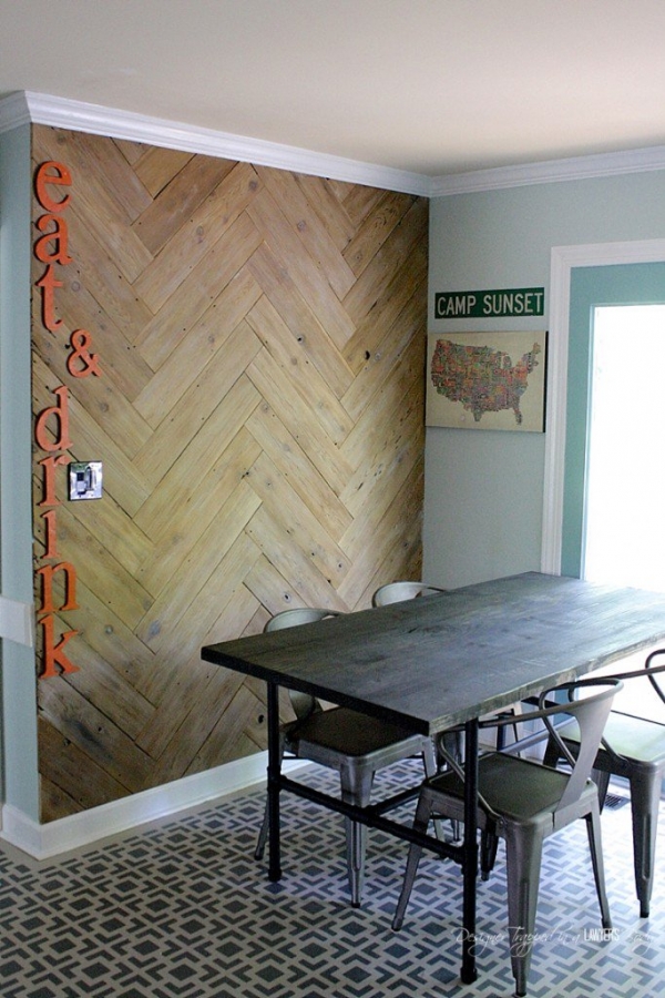 25 Stenciled and Painted Floor Tiles