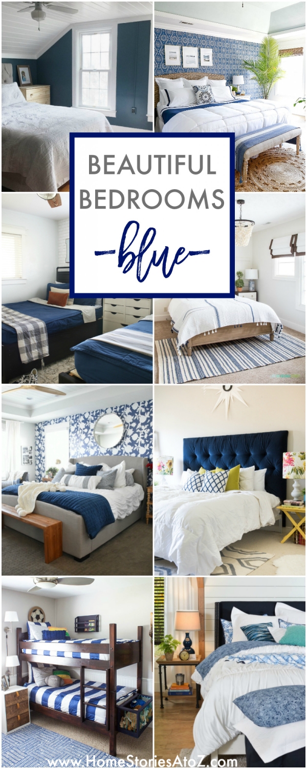 BEAUTIFUL BLUE BEDROOM DECOR IDEAS