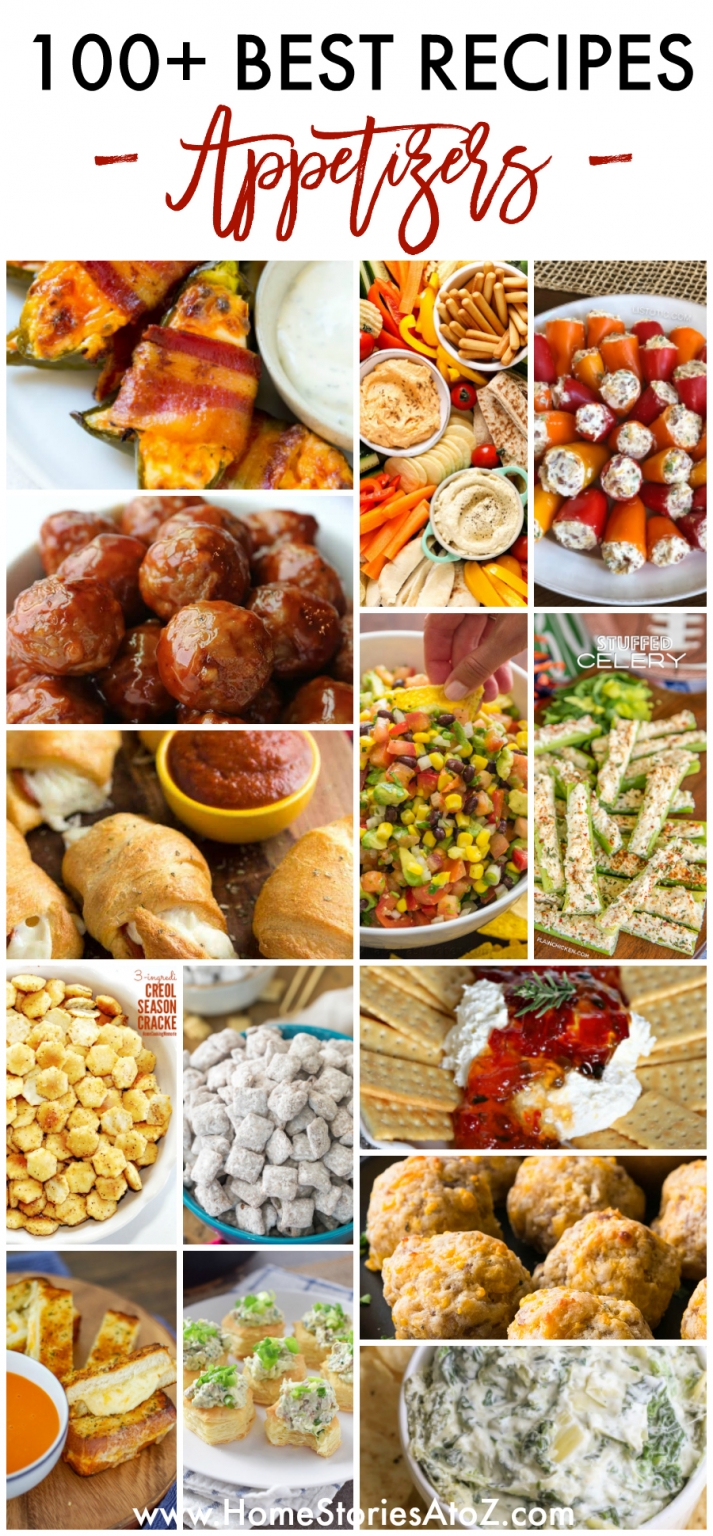 100+ Appetizer Recipes and Snack Ideas: Easy Recipes to Try