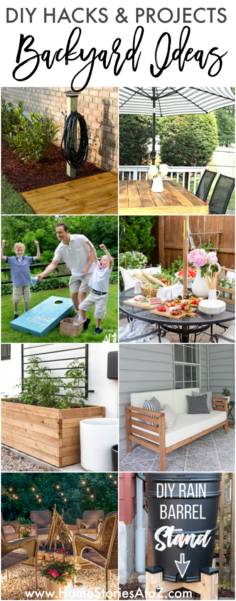 DIY Backyard Projects, Ideas, and Hacks: 30+ Ways to Enjoy Your Yard