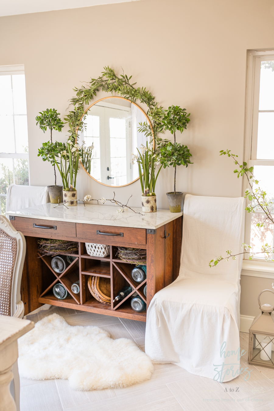 Summer Decor Ideas: Summer Vignettes and Tiered Tray Decor Ideas