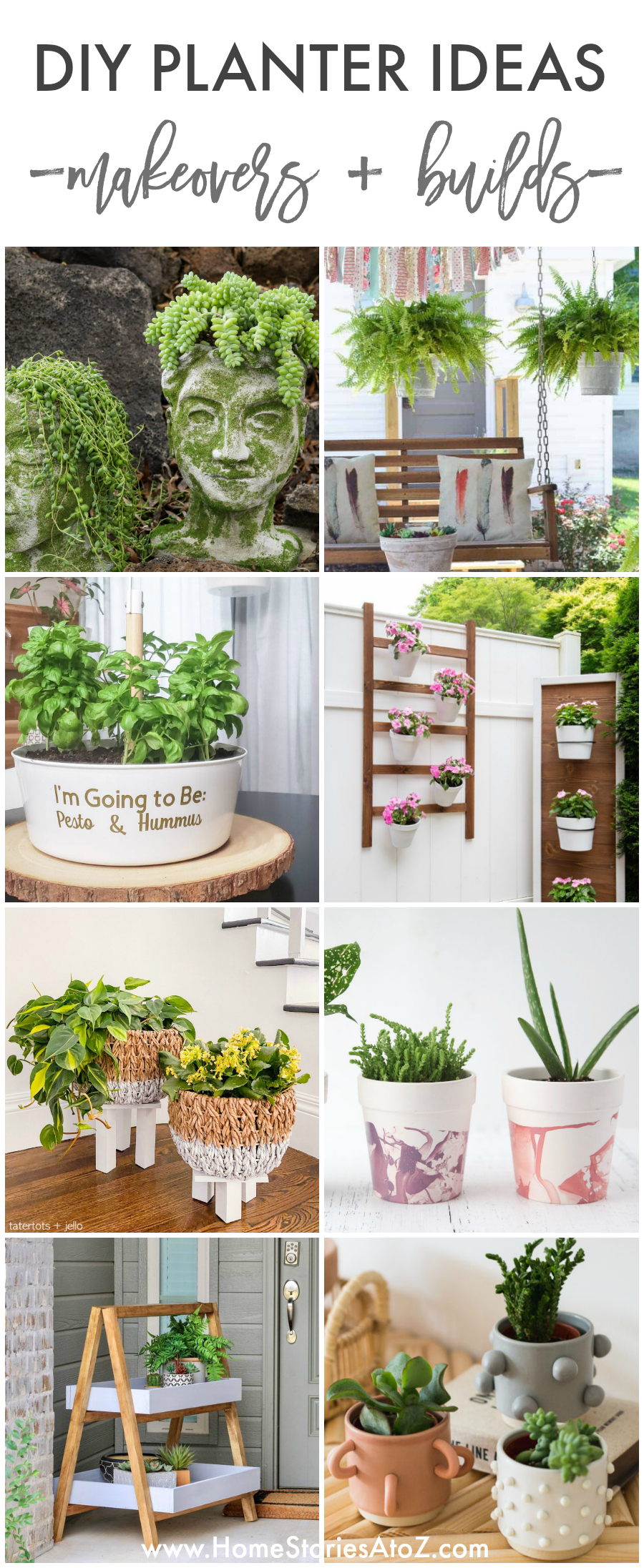 DIY Planter Ideas: How to Build a Planter, Planter Makeovers, and Plant ...
