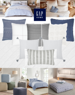 Blue and White Summer Table Setting by Gap Home