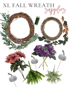 DIY Extra Large Fall Wreath Tutorial